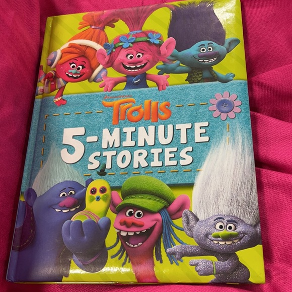 Trolls | Toys | Dreamworks Trolls 5minute Stories Large Hardcover Book ...